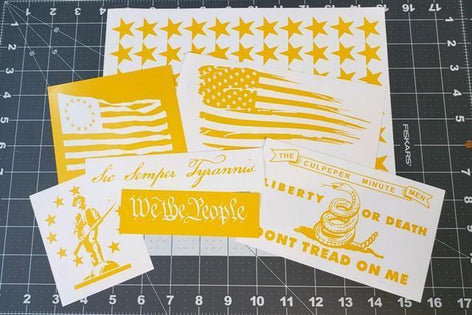 Freedom Stencils | Heat Resistant Vinyl Stencils