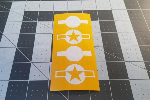 Military Aircraft National Insignia - Freedom Stencils