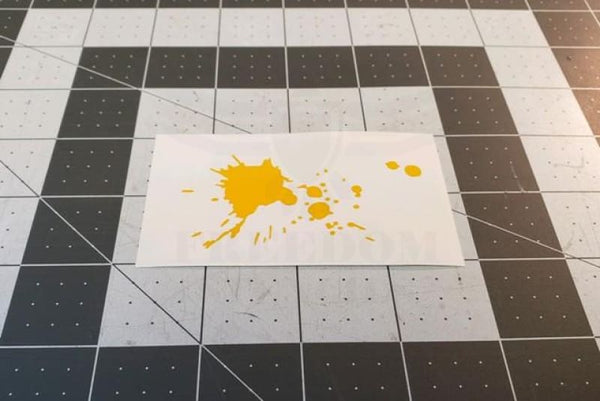 Blood Splatter Stencil - Freedom Stencils
