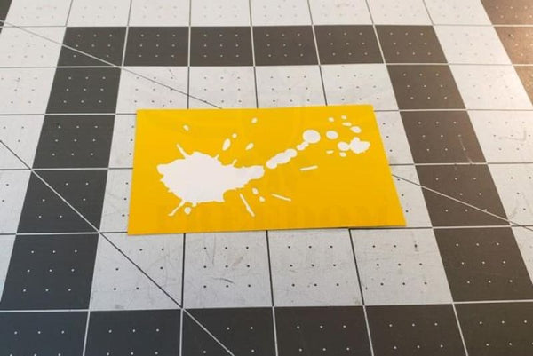 Blood Splatter Stencils - Freedom Stencils