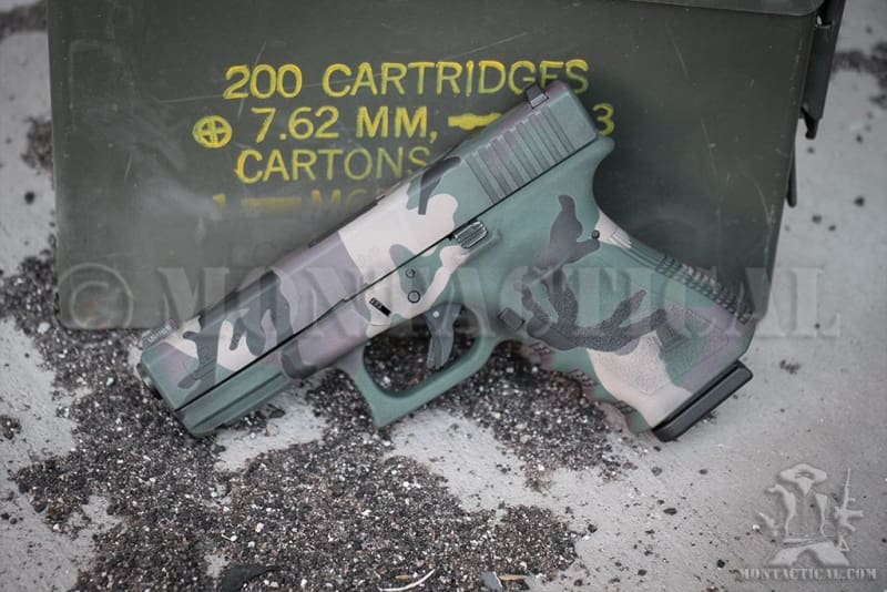 WOODLAND BDU M81 Stencil Pack for Duracoat, Cerakote, Gunkote & spray ...