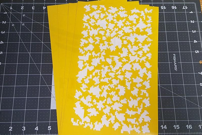 Heat Resistant Vinyl Camouflage Stencils - Freedom Stencils