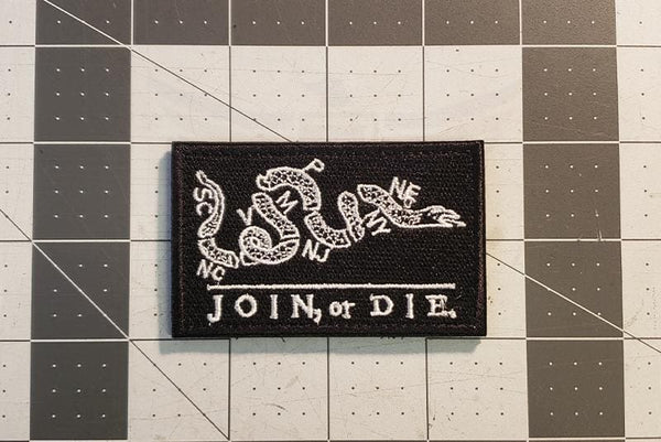 Join Or Die Morale Patch - Freedom Stencils