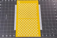 SNAKE SKIN Pattern Stencil Pack for Duracoat, Cerakote, Gunkote & spray ...