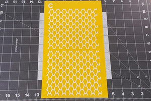 Mesh, Web, & Shapes - Freedom Stencils