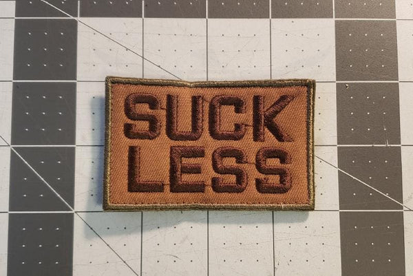 Suck Less Morale Patch - Freedom Stencils
